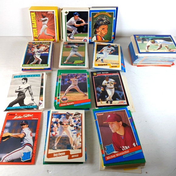 Vintage | Toys | 9s Baseball Cards Lot Of 350 Cards | Poshmark